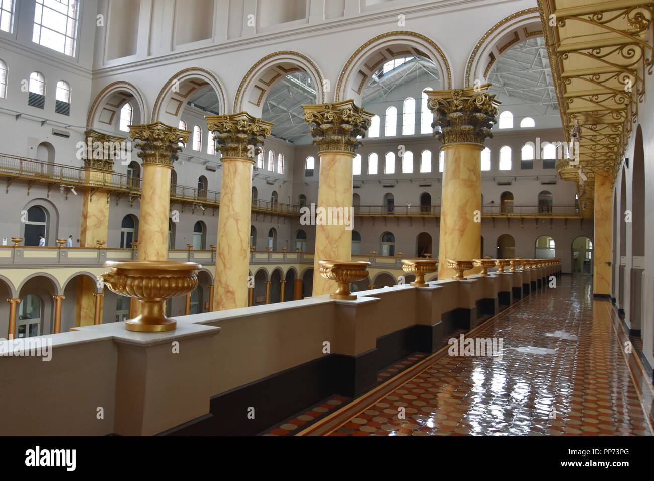 The National Building Museum, Washington D.C., USA Stock Photo - Alamy