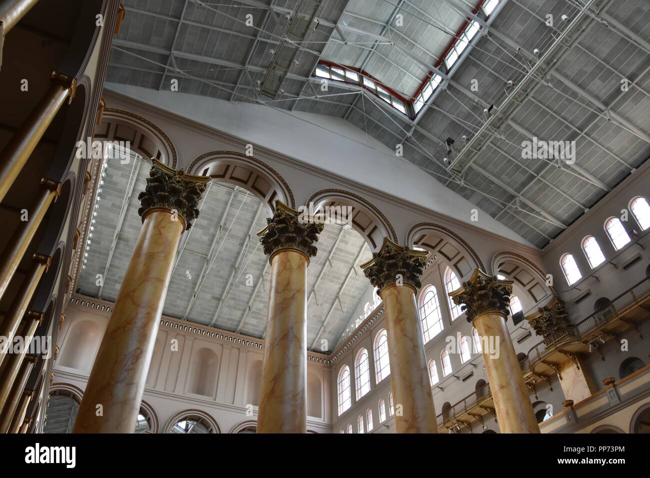 The National Building Museum, Washington D.C., USA Stock Photo - Alamy