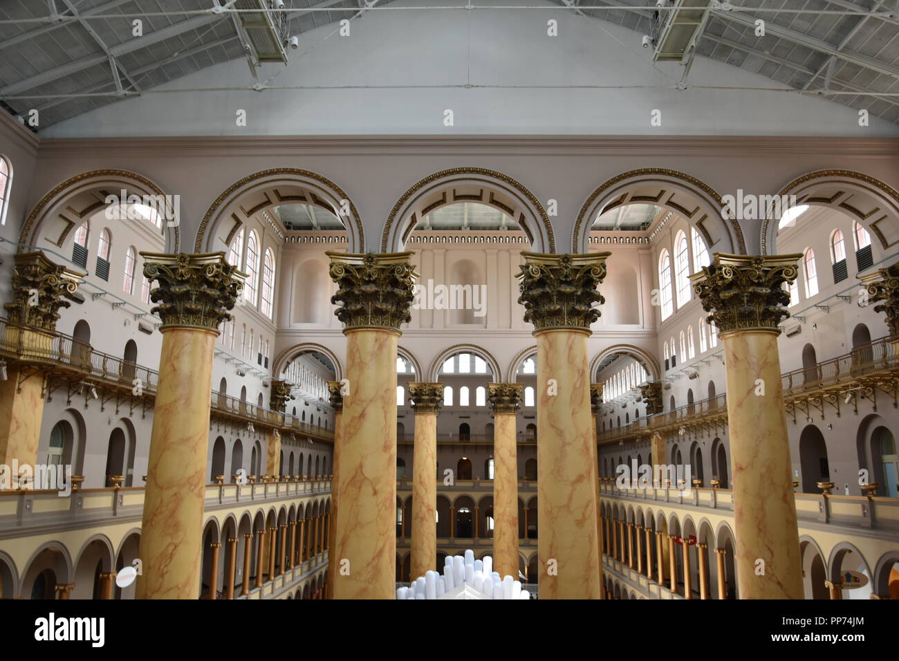 The National Building Museum, Washington D.C., USA Stock Photo - Alamy
