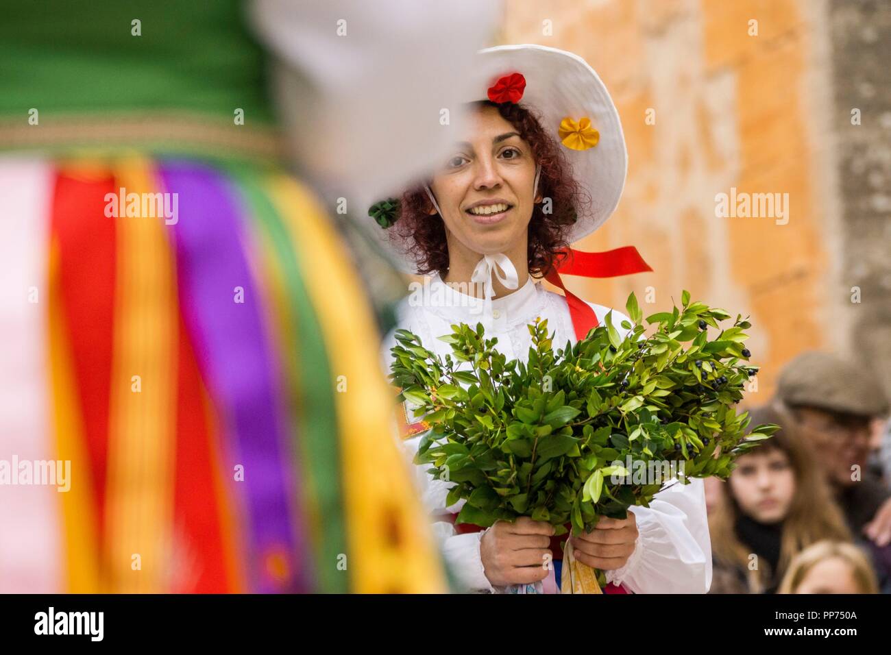 baile de los cossiers, baile popular mallorquin, Algaida, Mallorca ...