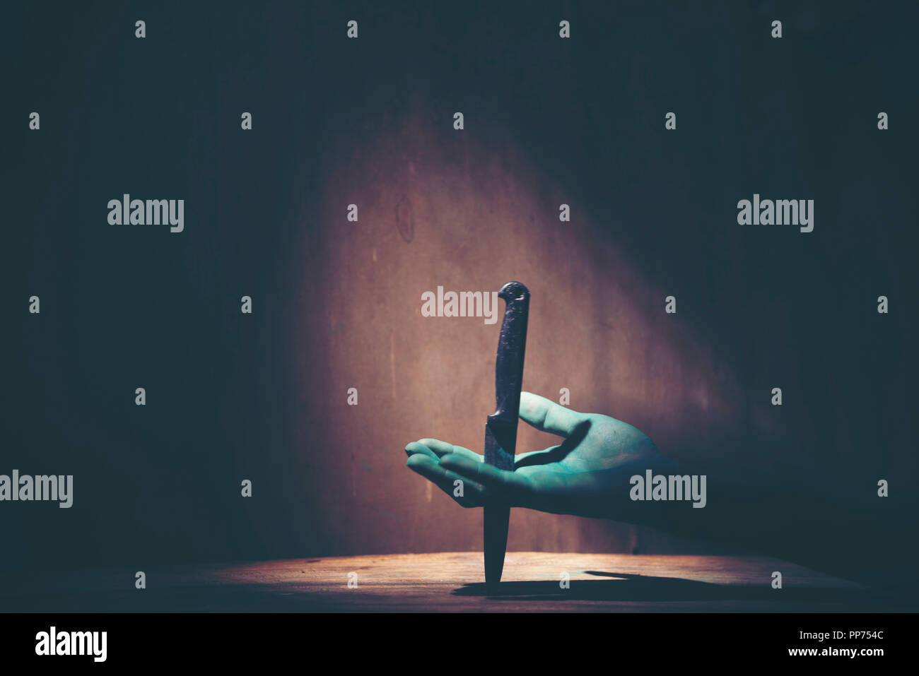 Halloween Ghost hand, art picture for Halloween concept Stock Photo - Alamy