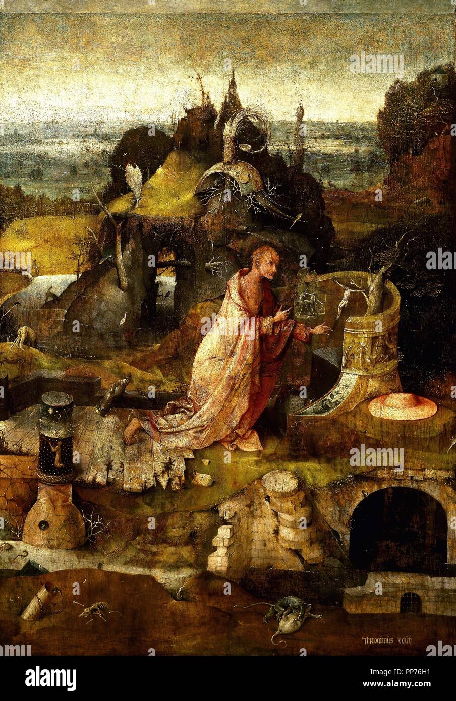 Retablo de los Eremitas: San Jerónimo (panel central). Museum: PALAZZO ...