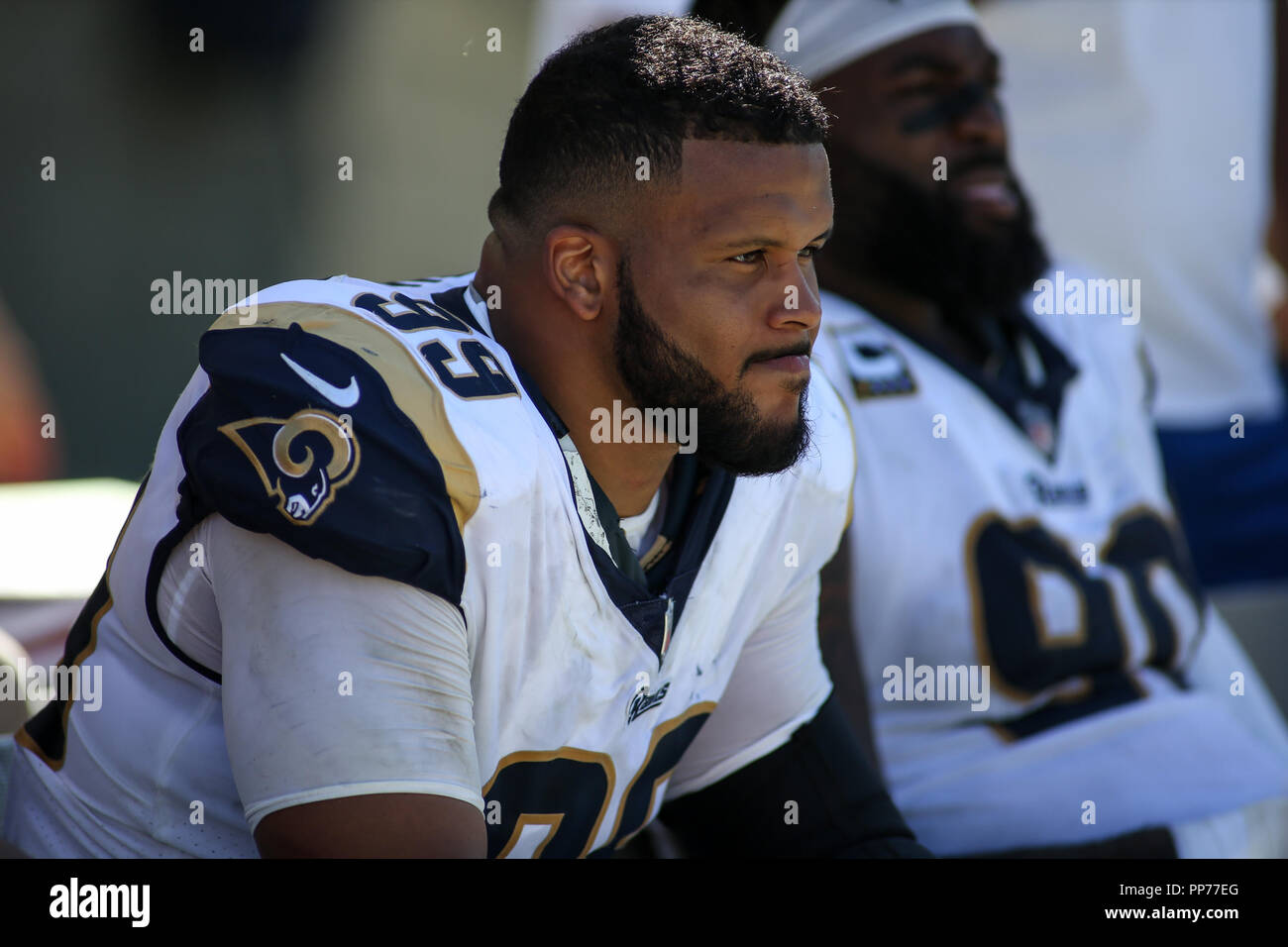 Rams aaron donald 2018 hi-res stock photography and images - Alamy