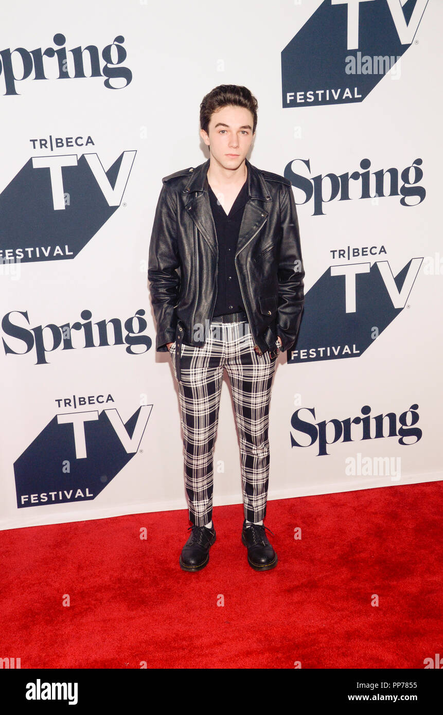 New York, NY, USA. 23rd Sep, 2018. Mark McKenna at the 'Wayne' World ...