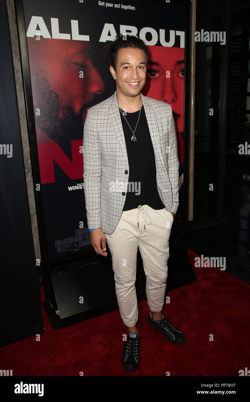 Culver City, California, USA. 23rd Sep, 2018. Sheldon White at the LAFF ...