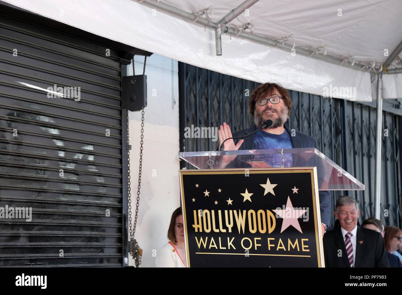 Los Angeles, CA, USA. 18th Sep, 2018. Jack Black at the induction ...