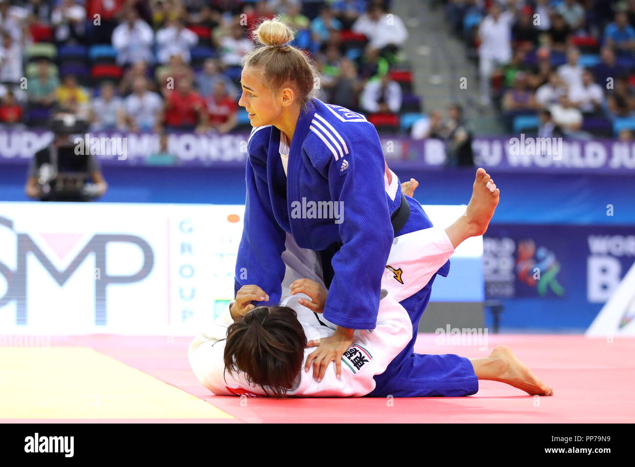 Baku, Azerbaijan. 20th Sep, 2018. Daria Bilodid (UKR), September 20 ...