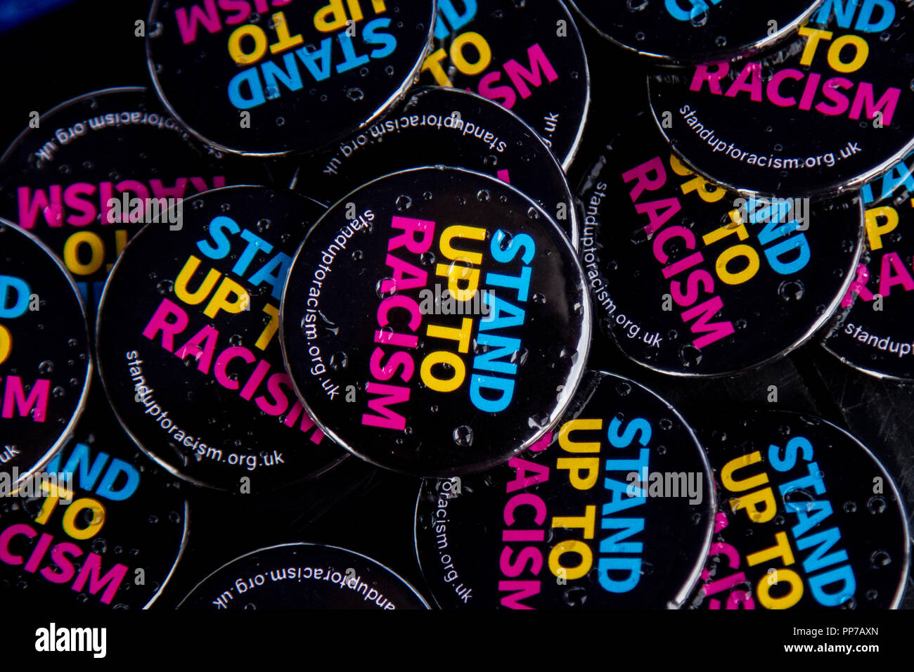 Anti racism protest badge hi-res stock photography and images - Alamy