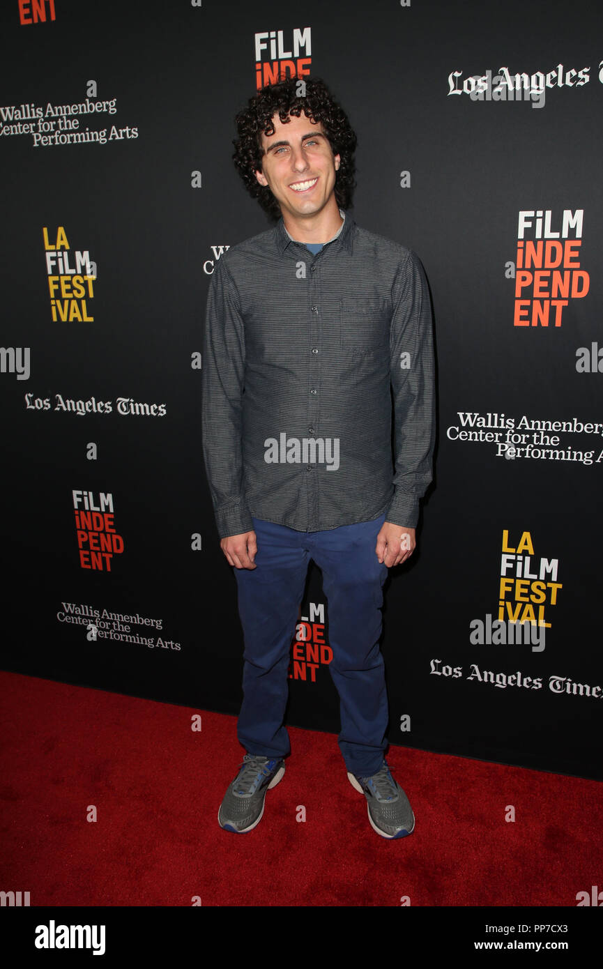 Beverly Hills, California, USA. 23rd Sep, 2018. Alex Lewis, at 2018 LA ...