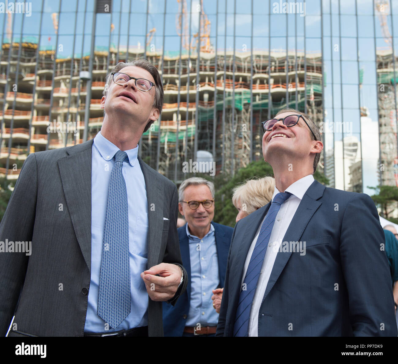 from left to right: Axel Sven SPRINGER (grandson of the publisher's ...