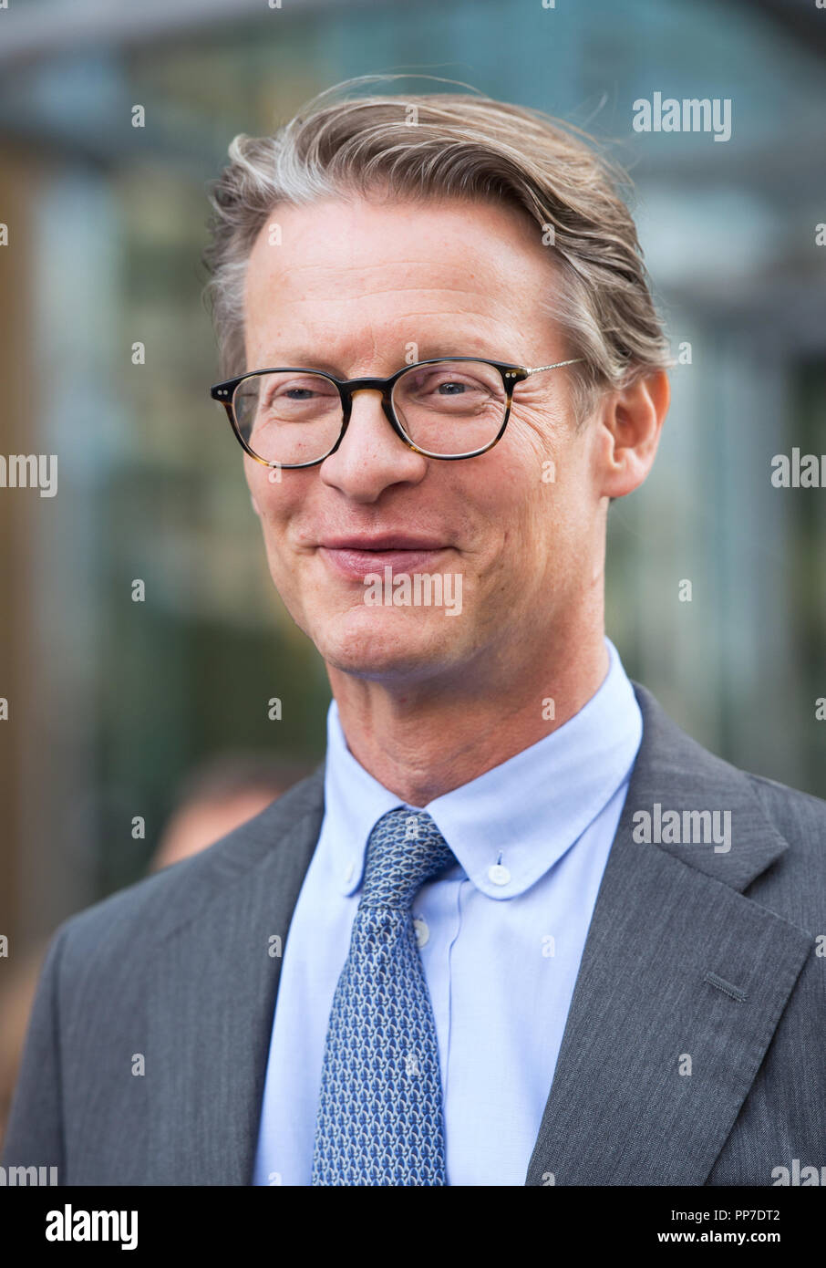 Berlin, Deutschland. 04th Sep, 2018. Axel Sven SPRINGER (grandson of ...