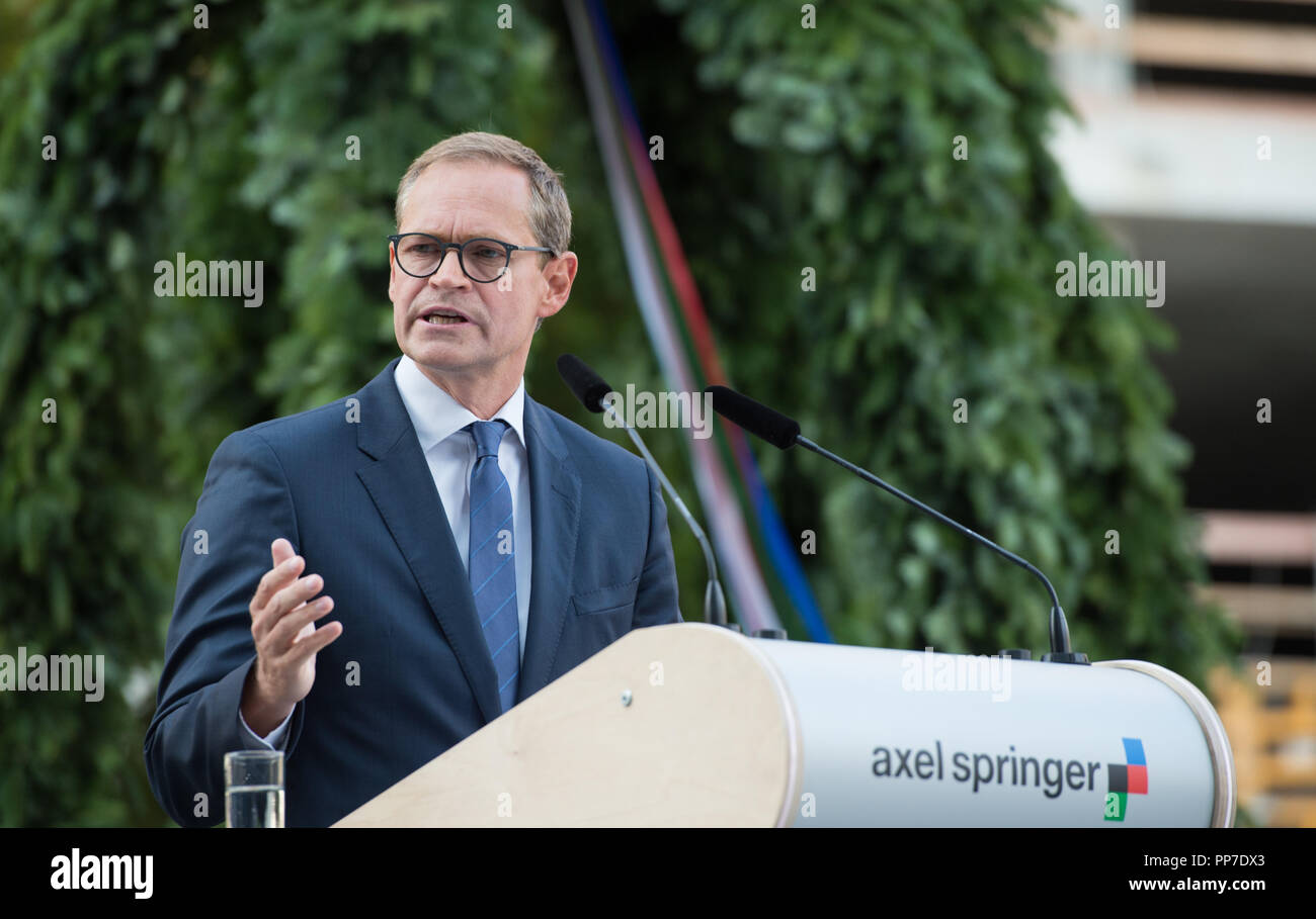 Berlin, Deutschland. 04th Sep, 2018. Michael MUELLER (mayor of Berlin ...