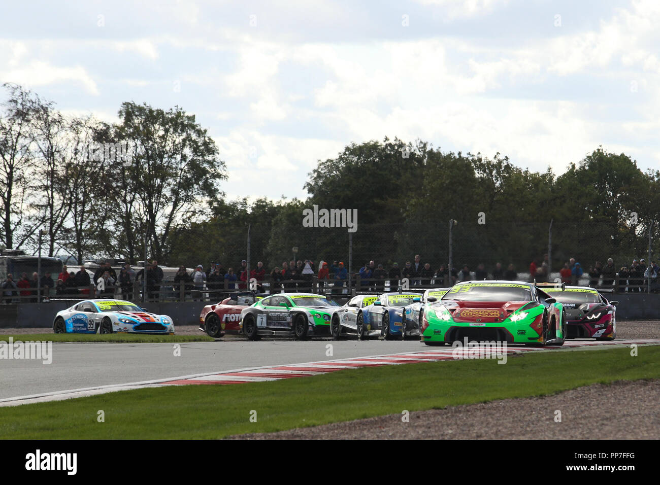 Donington Park, UK. 23rd September, 2018. Barwell Motorsport ...