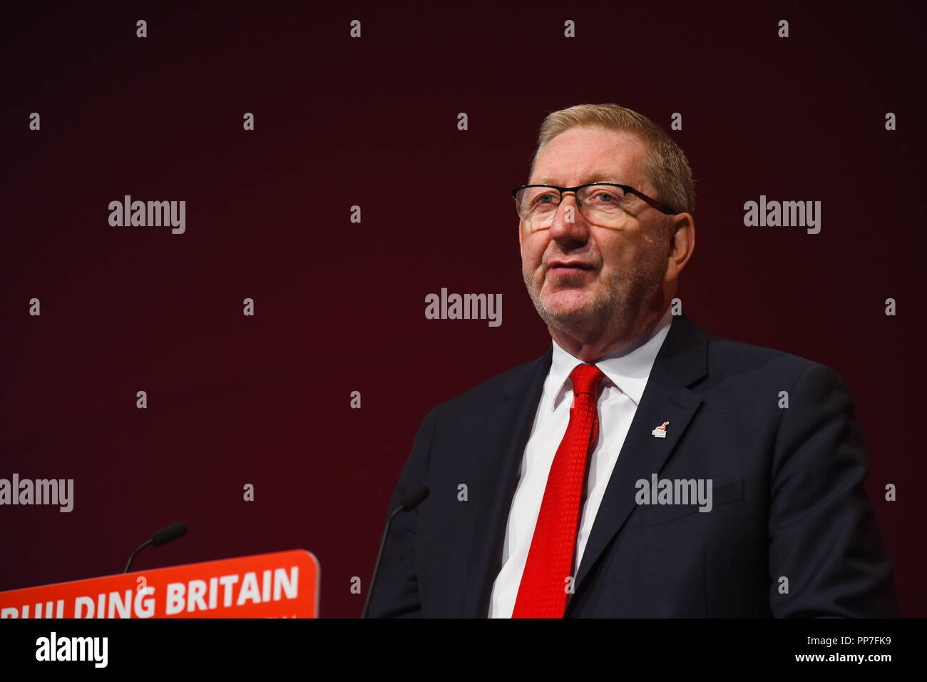 Rousing speech for labour delegates hi-res stock photography and images ...