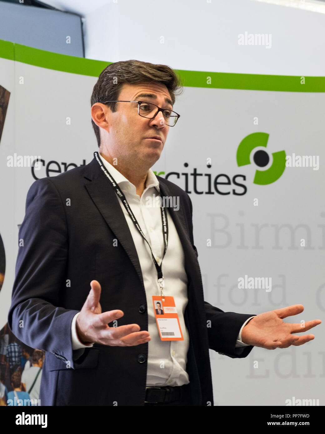 Andy burnham mayor hi-res stock photography and images - Alamy