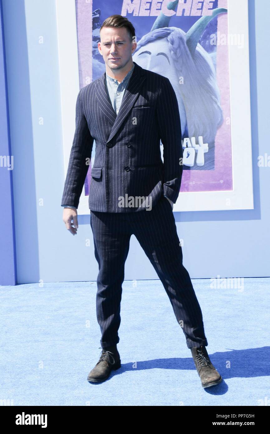 Los Angeles, CA, USA. 22nd Sep, 2018. Channing Tatum at arrivals for ...