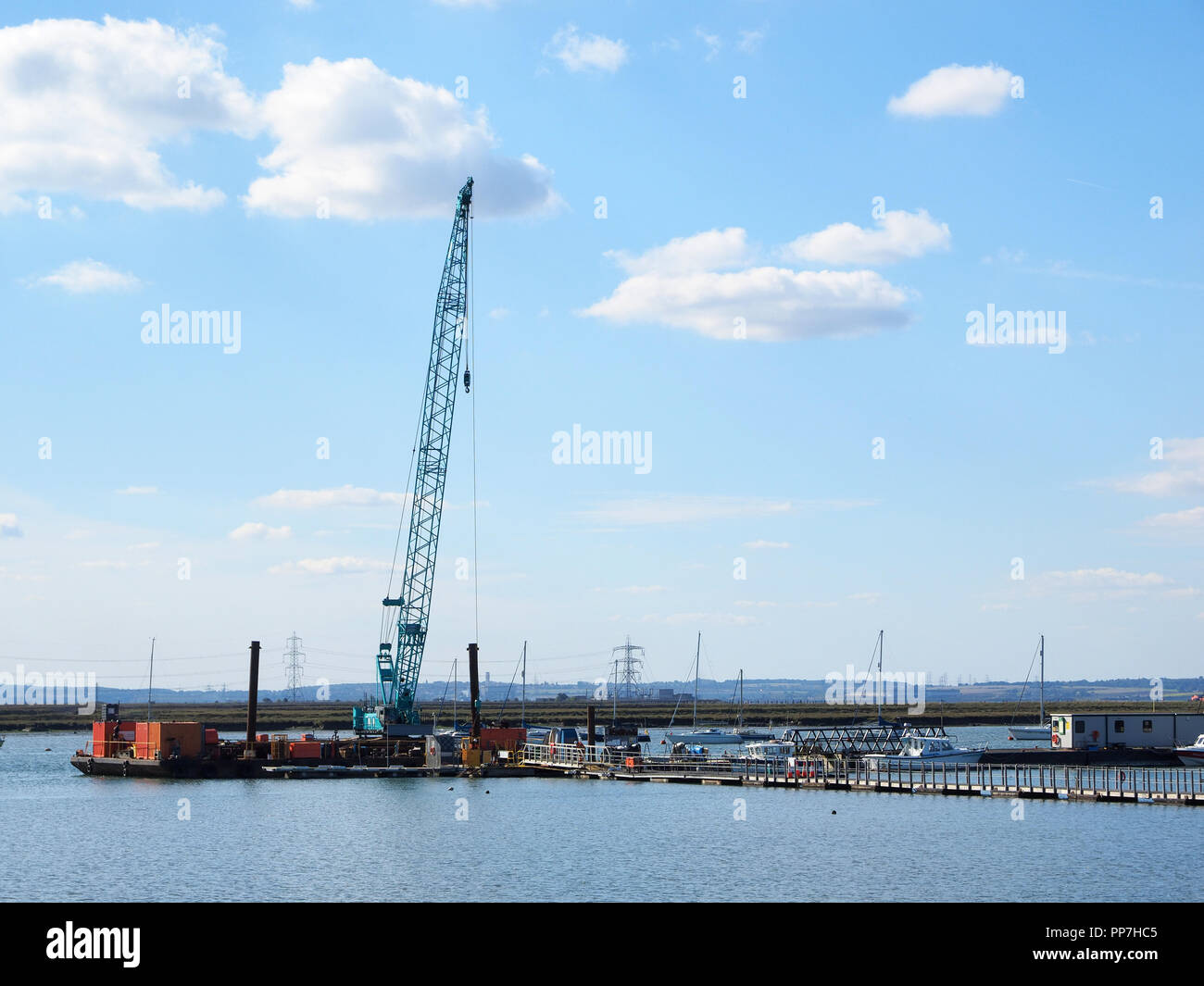 Deep water harbour extension hi-res stock photography and images - Alamy