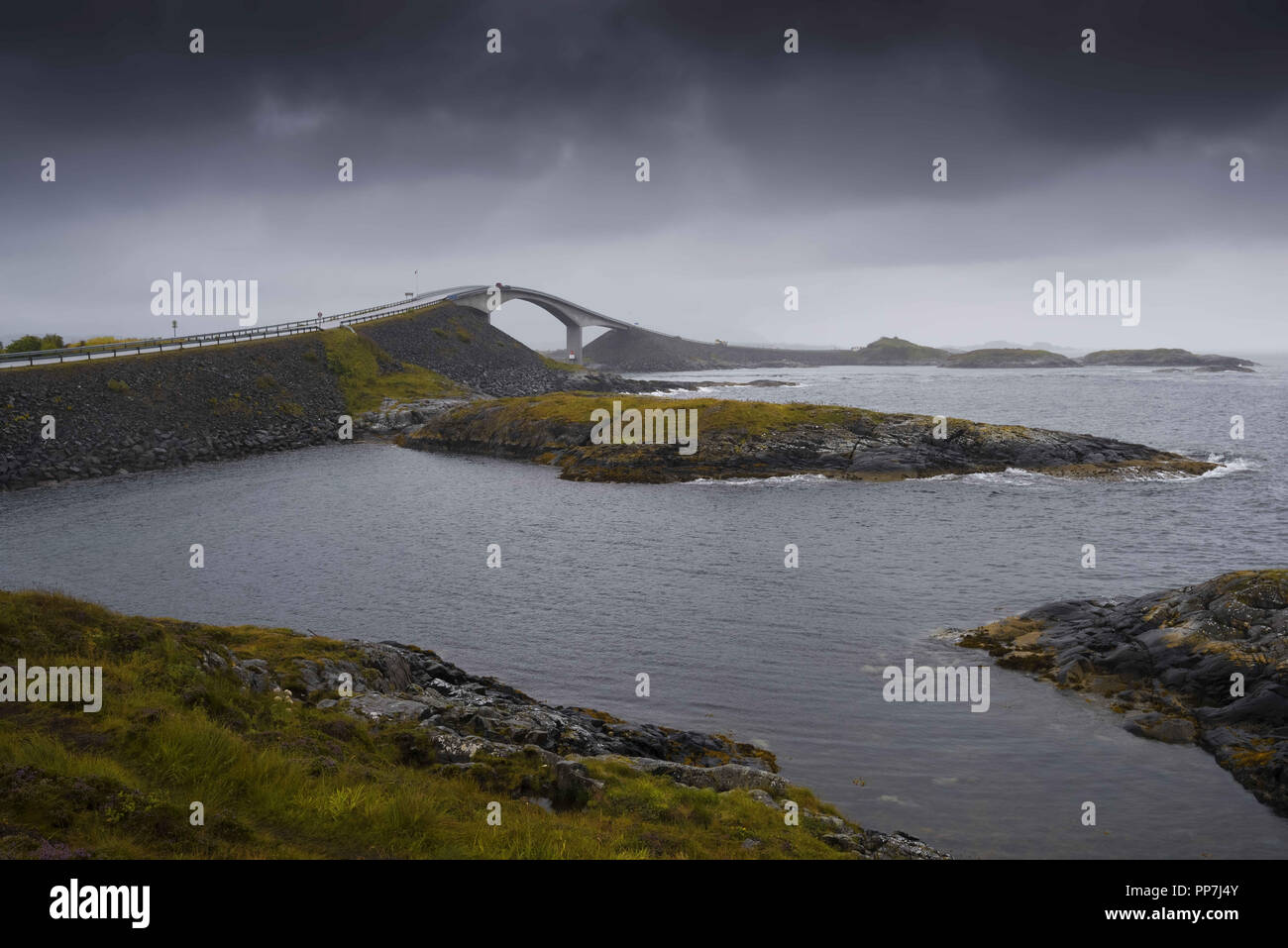 Storseisundet bridge storm hi-res stock photography and images - Alamy