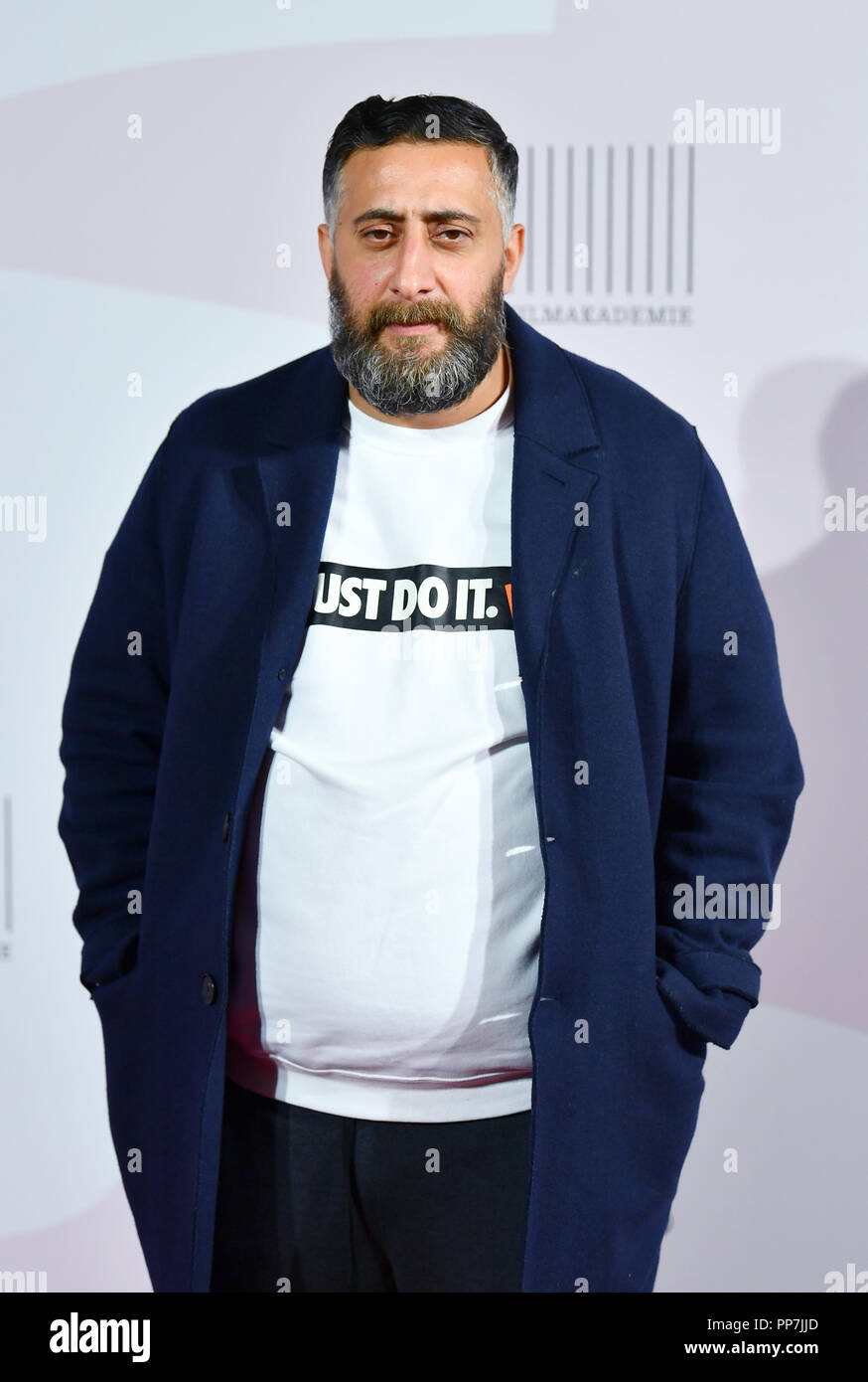 24 September 2018, Berlin: The actor Kida Ramadan comes to the award ...