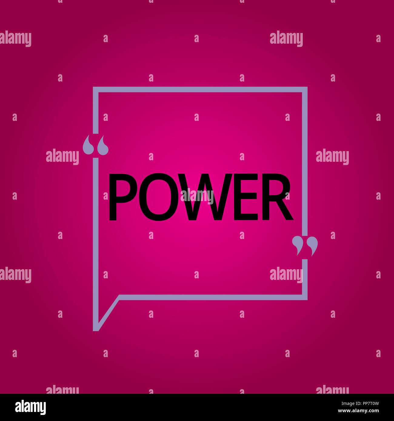 Handwriting text writing Power. Concept meaning ability capacity to do ...