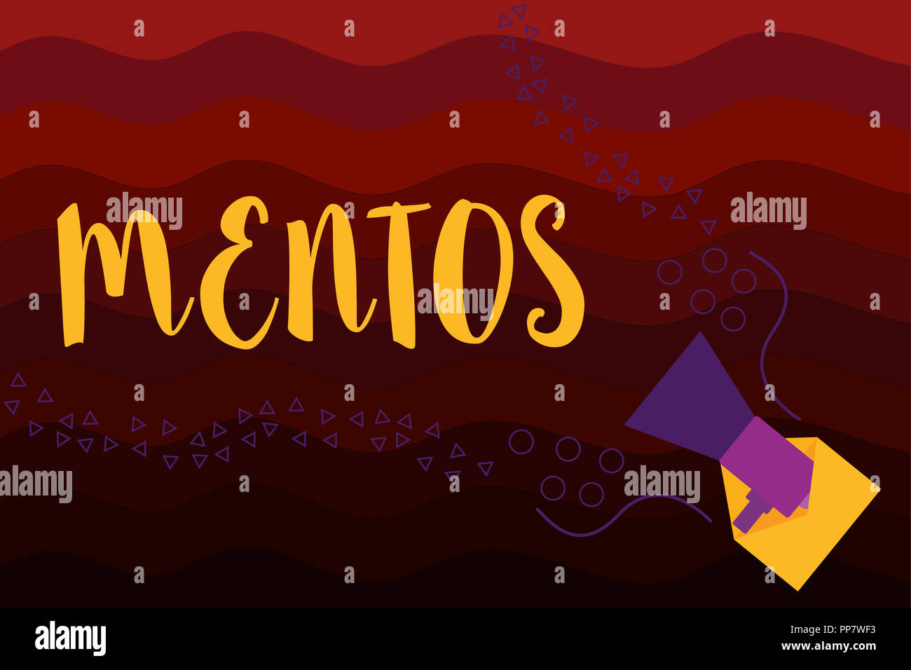 Conceptual hand writing showing Mentos. Business photo showcasing style ...