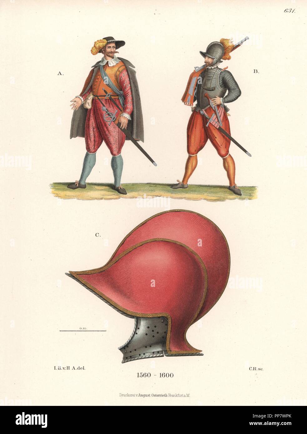 Italian soldier in day wear with sword and dagger A, Italian soldier in ...