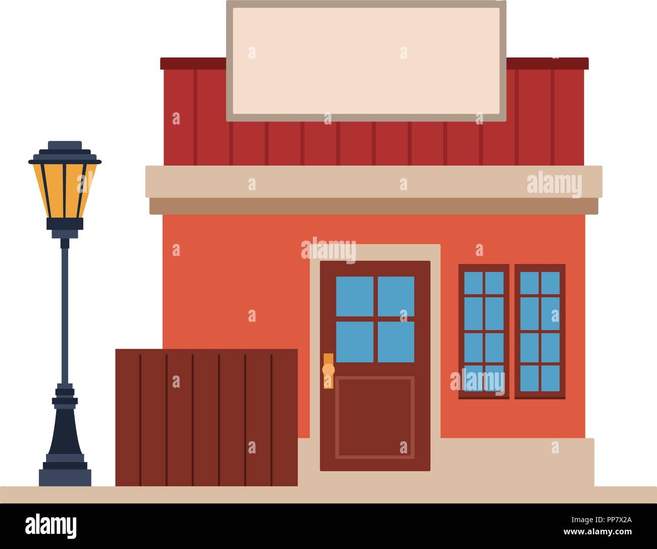 Store shop building Stock Vector Image & Art - Alamy