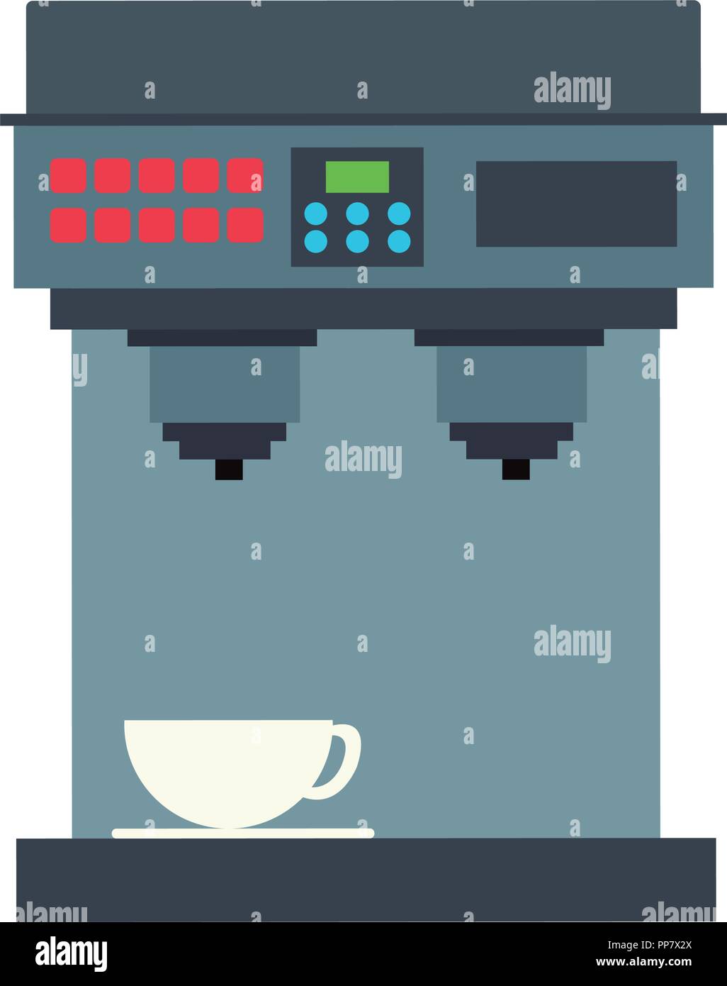 Espresso machine isolated Stock Vector Image & Art - Alamy