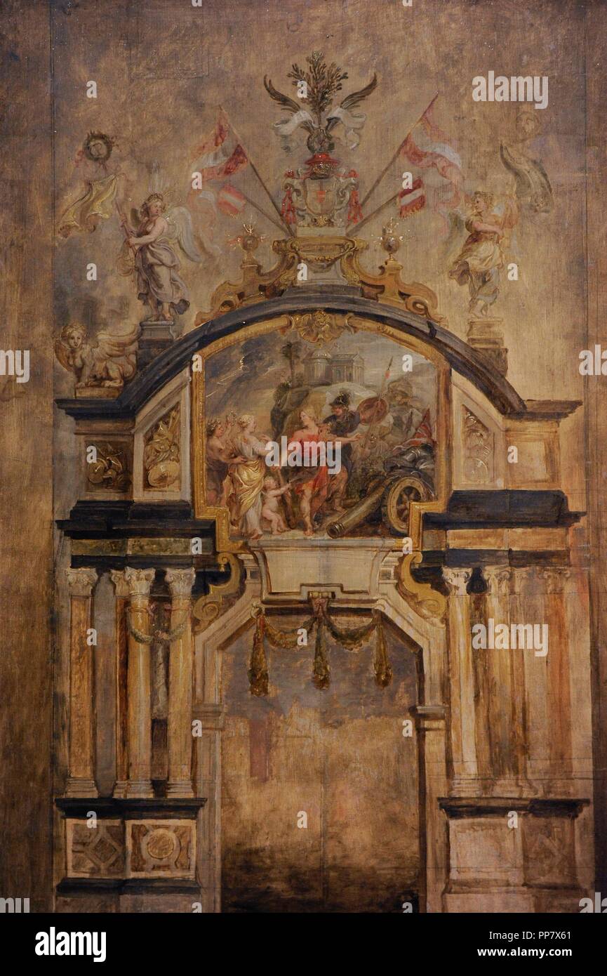 Peter Paul Rubens (1577-1640). Flemish Baroque painter. The Arch of ...