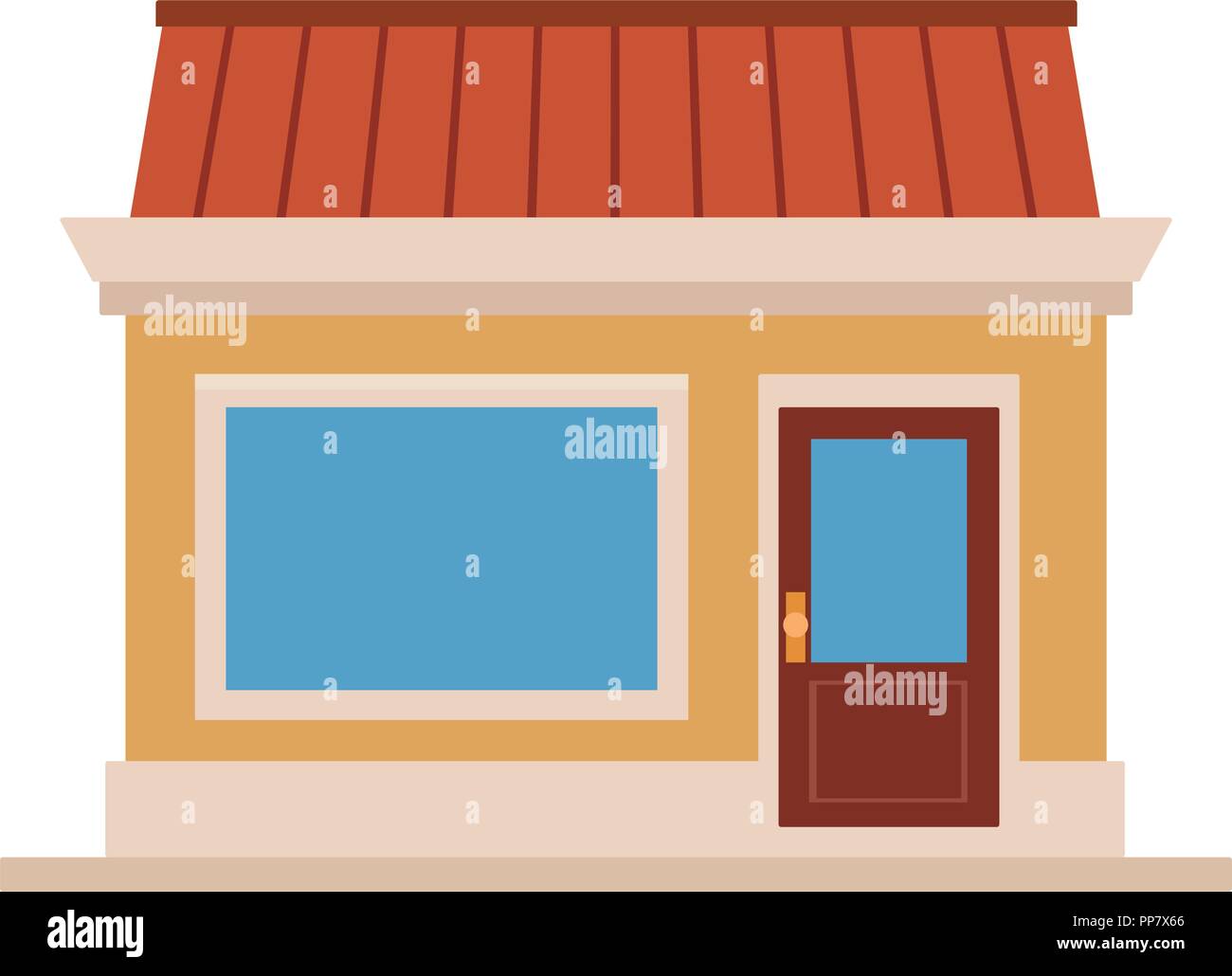 Store shop building Stock Vector Image & Art - Alamy