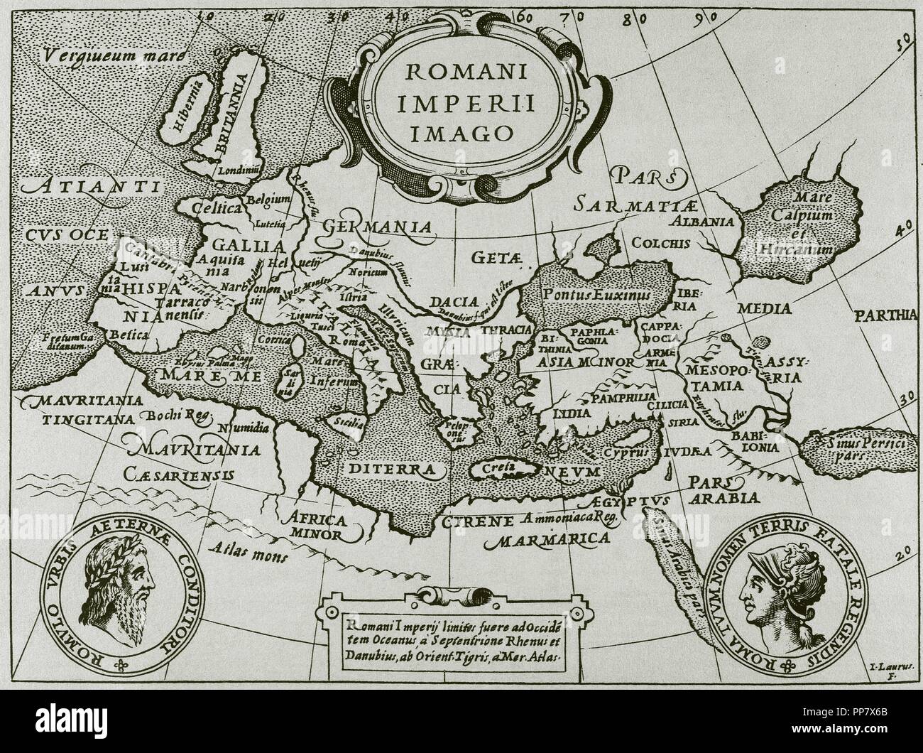 Ancient germania map hi-res stock photography and images - Alamy