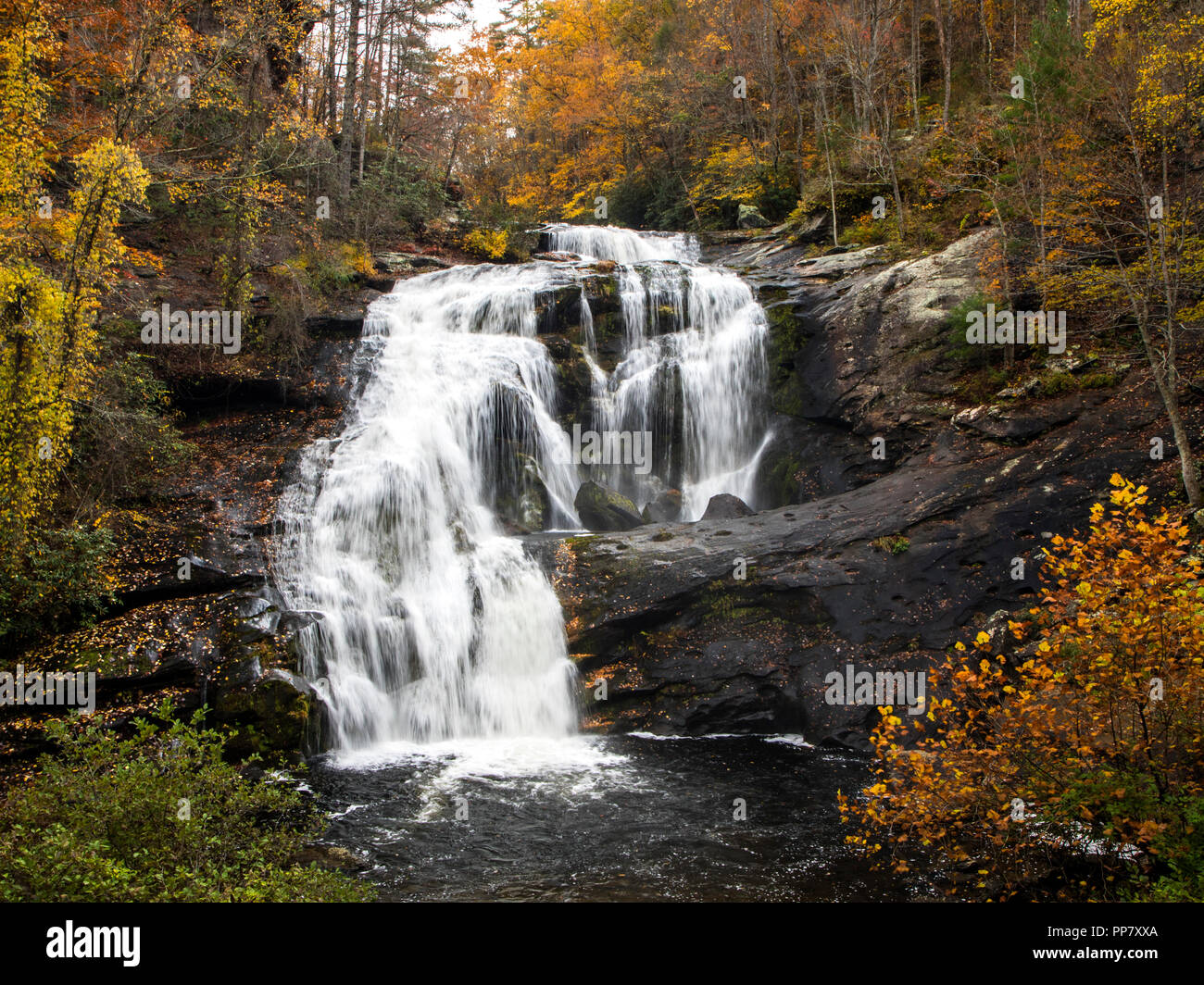 Bald River Falls Stock Photo - Alamy