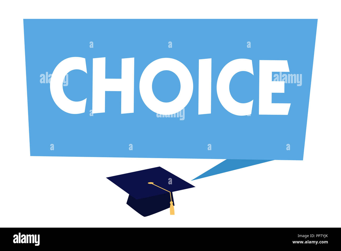 Choosing your own path Cut Out Stock Images & Pictures - Alamy