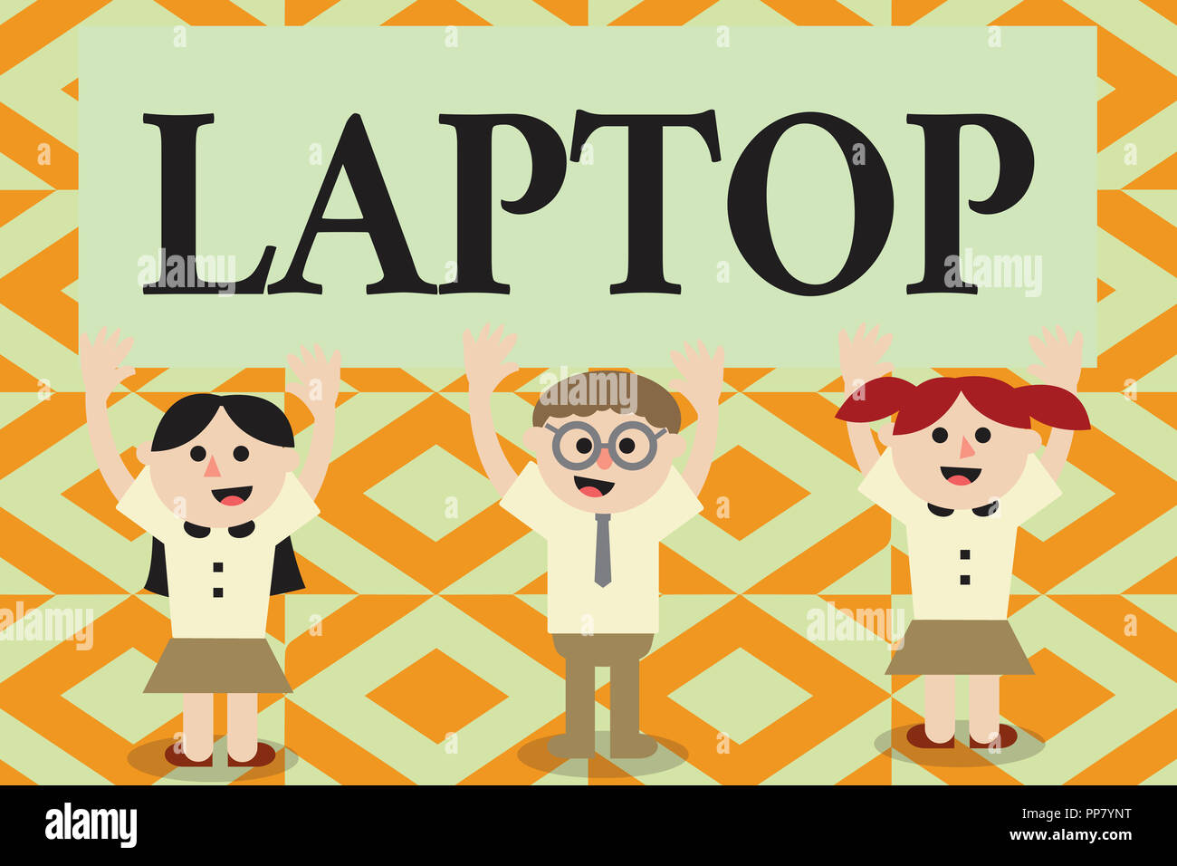 Conceptual hand writing showing Laptop. Business photo showcasing ...