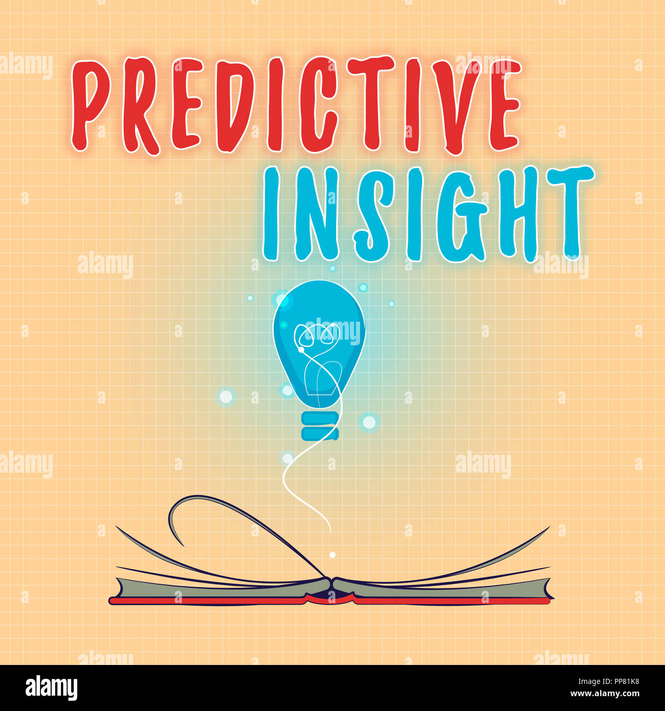 Text sign showing Predictive Insight. Conceptual photo Proactive Fault ...