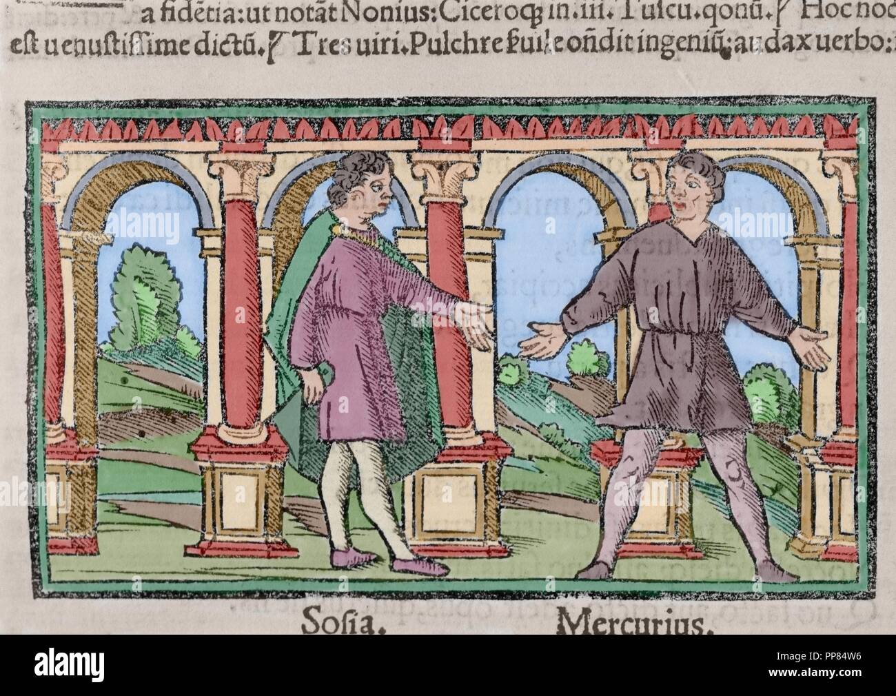 Plautus playwright hi-res stock photography and images - Alamy