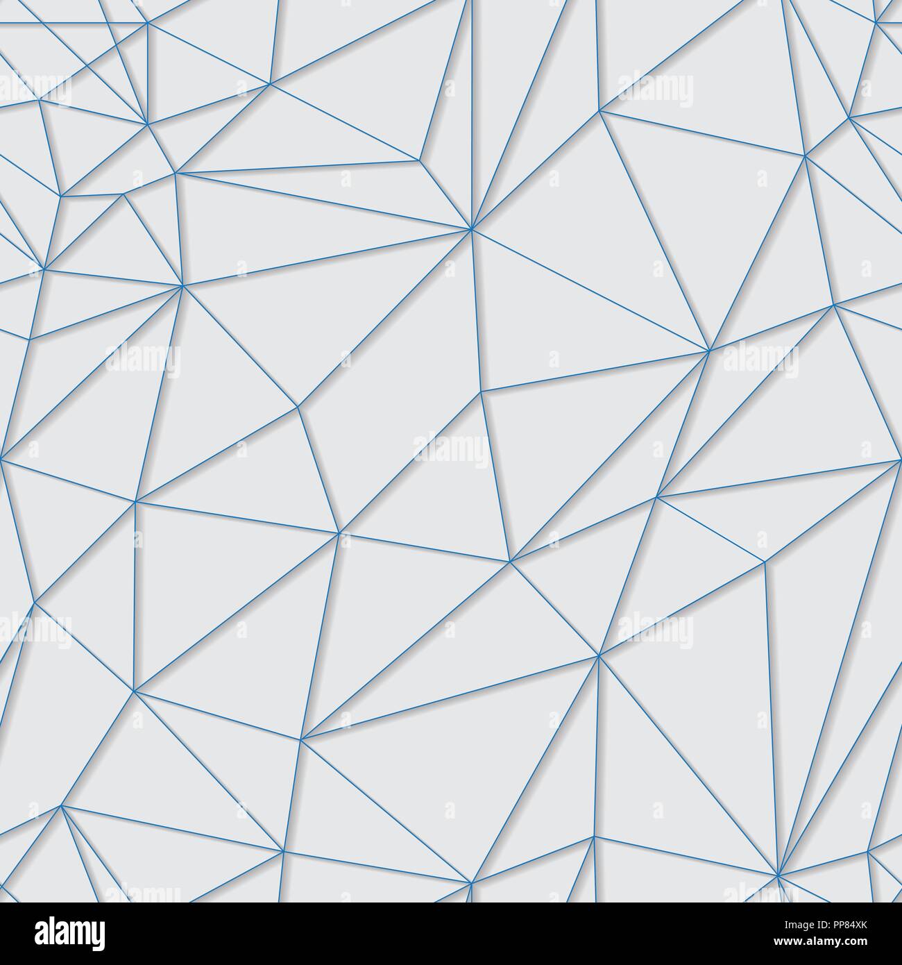 Vector illustration of a texture in the form of a polygon mesh casts ...
