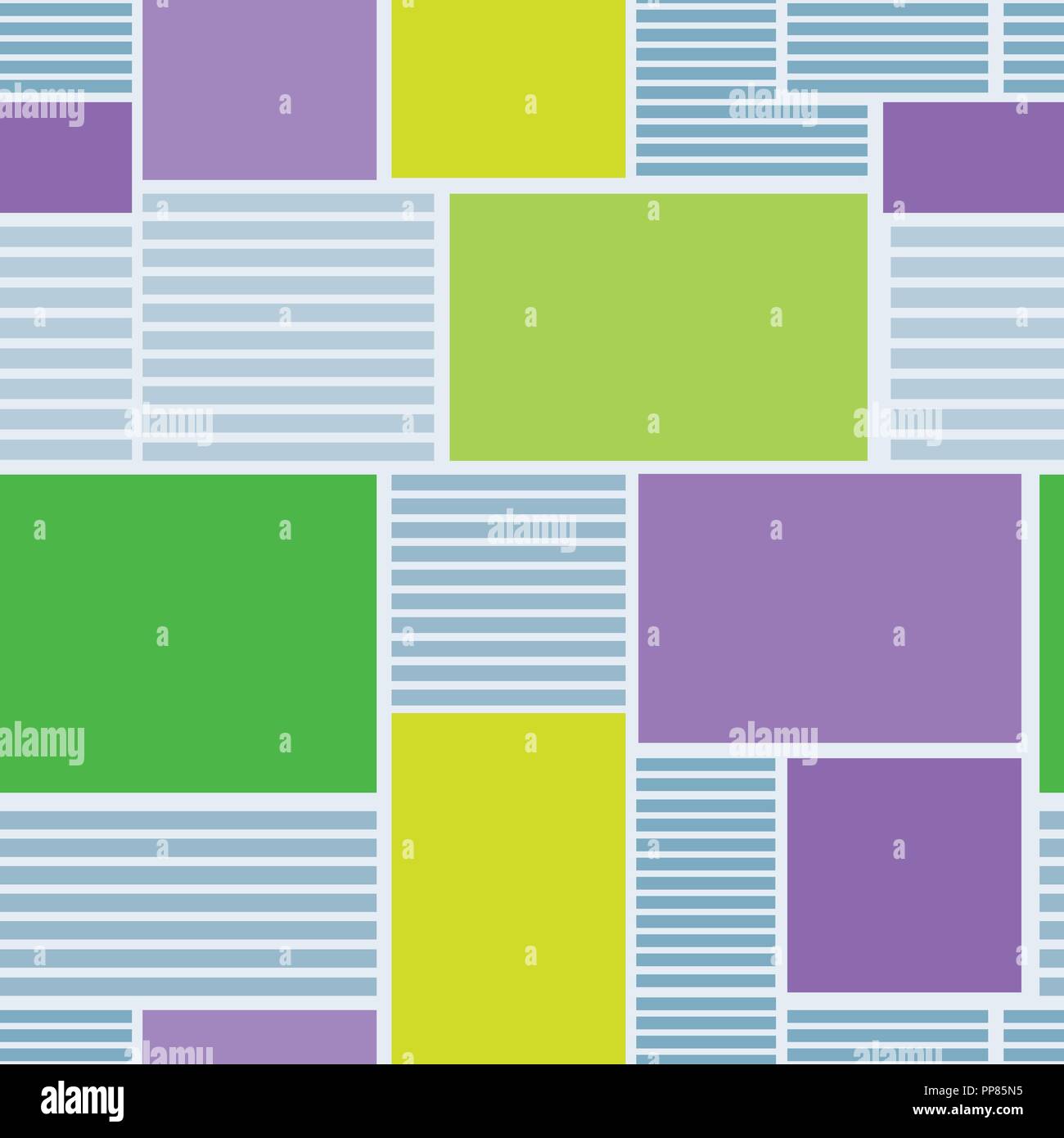 Vector illustration seamless texture newspaper Stock Vector Image & Art ...