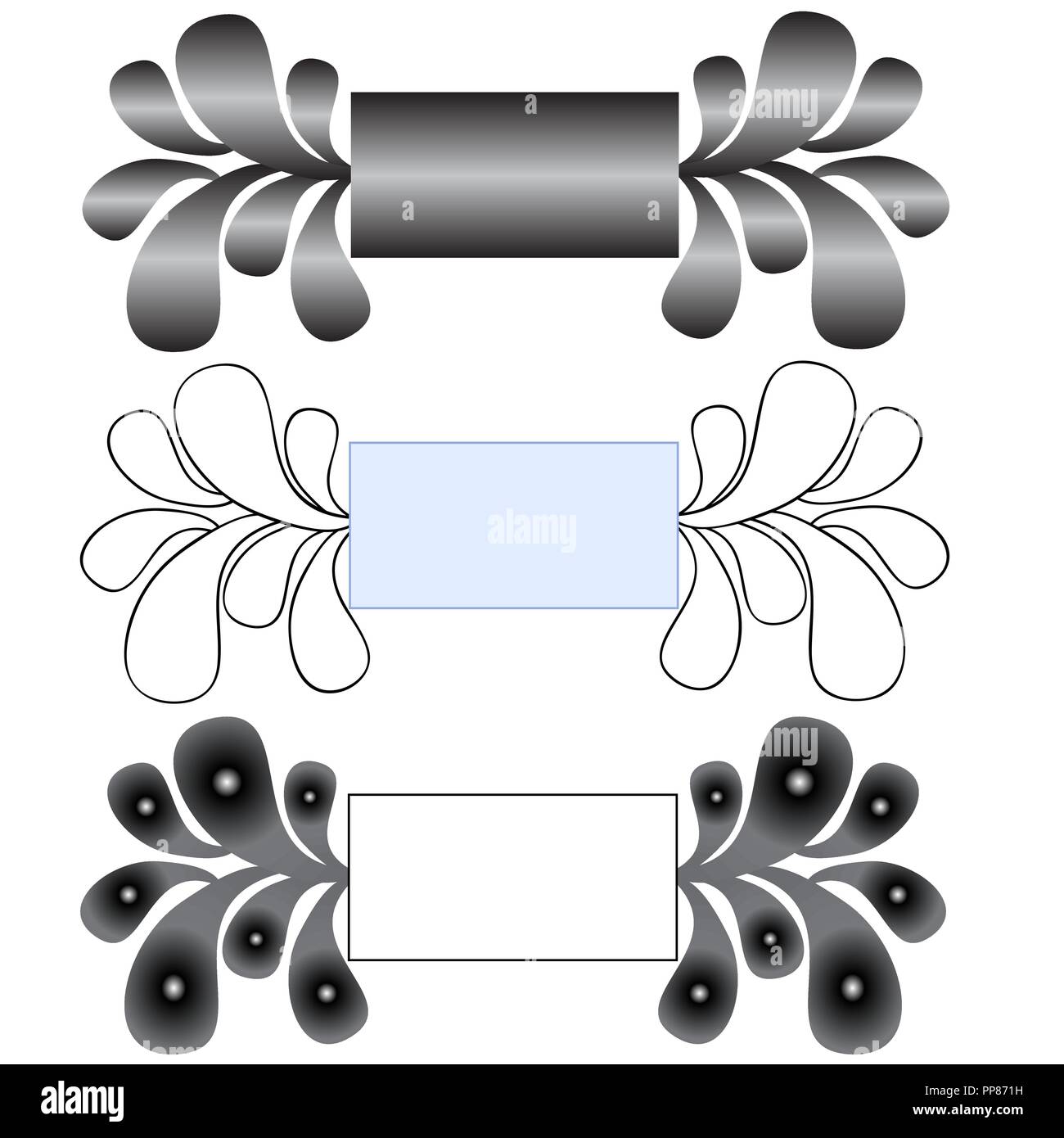 Curls shape Stock Vector Images - Alamy