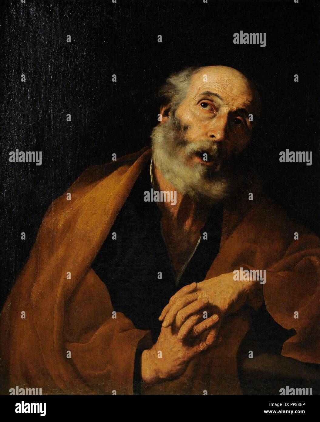 Jose de Ribera (1591-1652). Spanish Tenebrist painter. Baroque. The ...