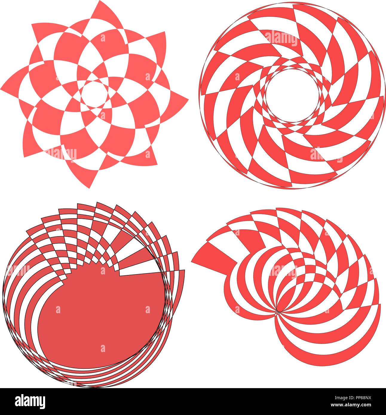 Computer generated patterns Stock Vector Images - Alamy