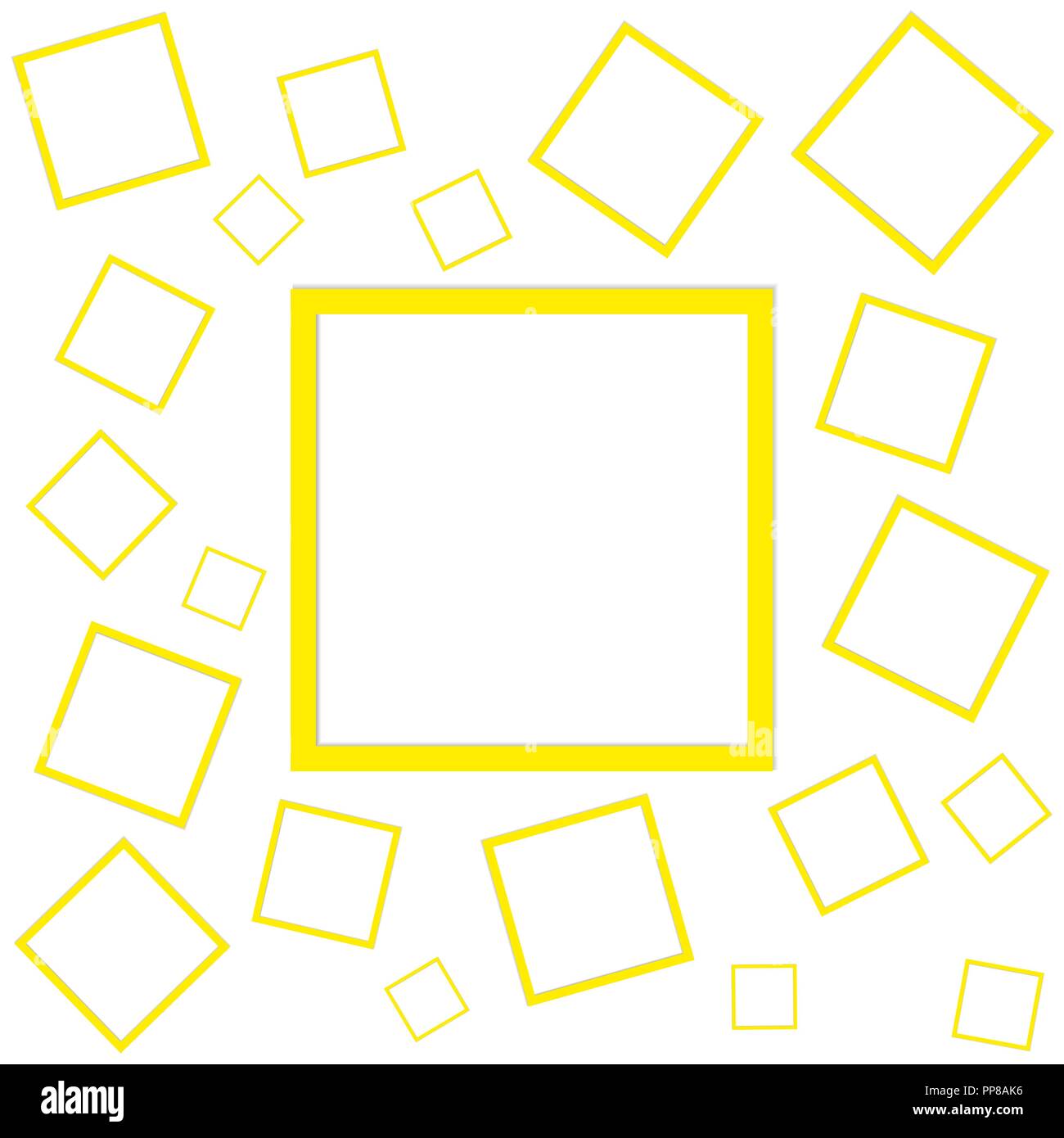 Vector illustration pattern of squares for posting information Stock ...