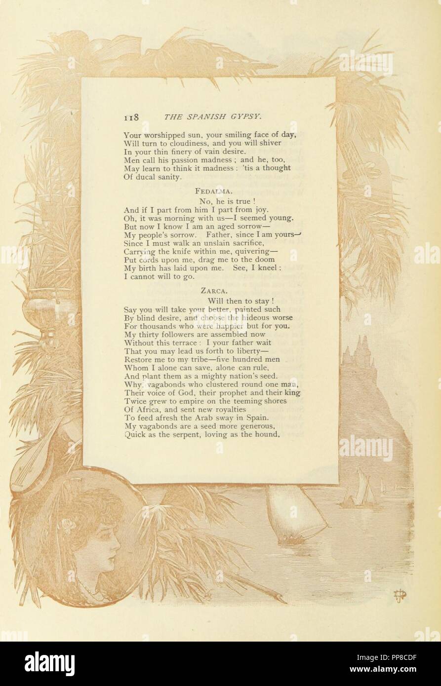 Image from page 320 of 'The complete poetical works of George Eliot ...