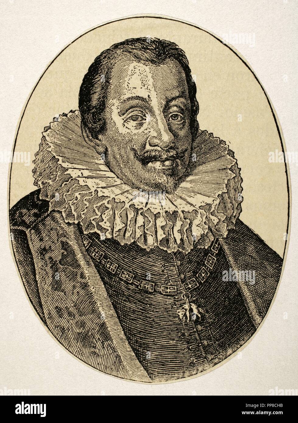 Ferdinand II of Habsburg (1578-1637). Holy Roman Emperor (1619-1637 ...