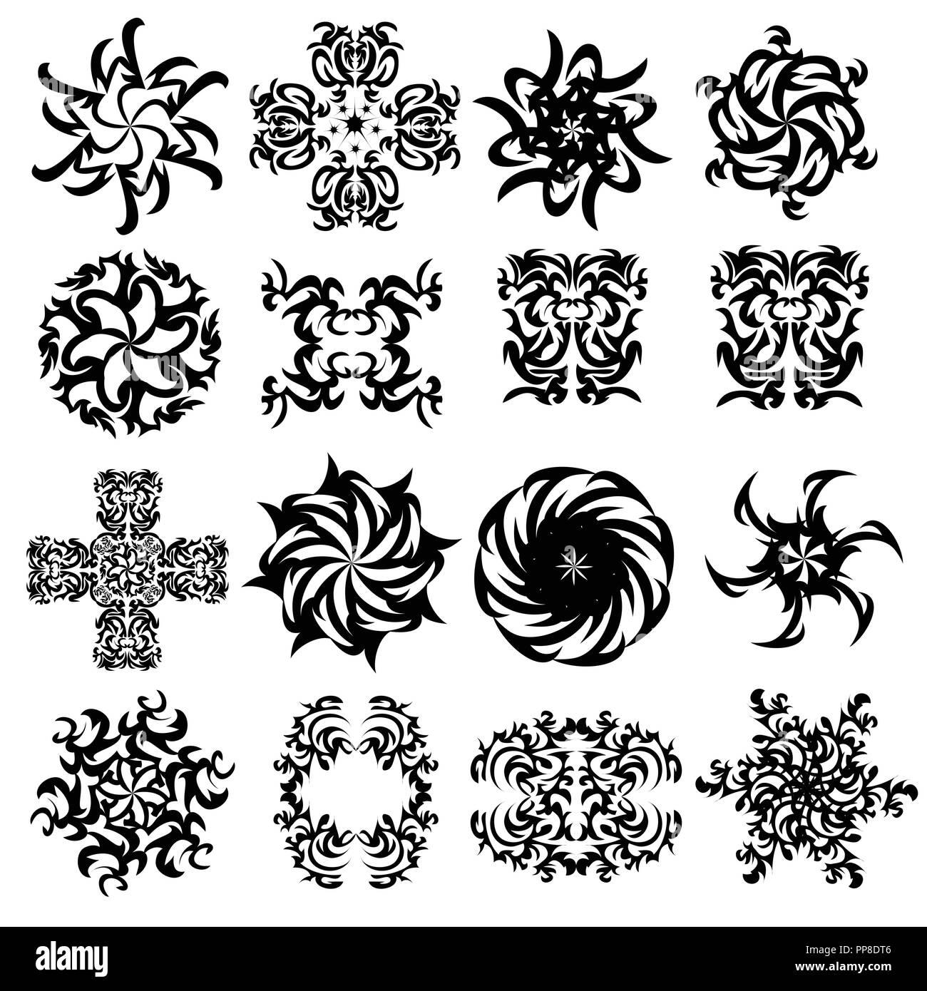 Decorative styles vector vectors hi-res stock photography and images ...