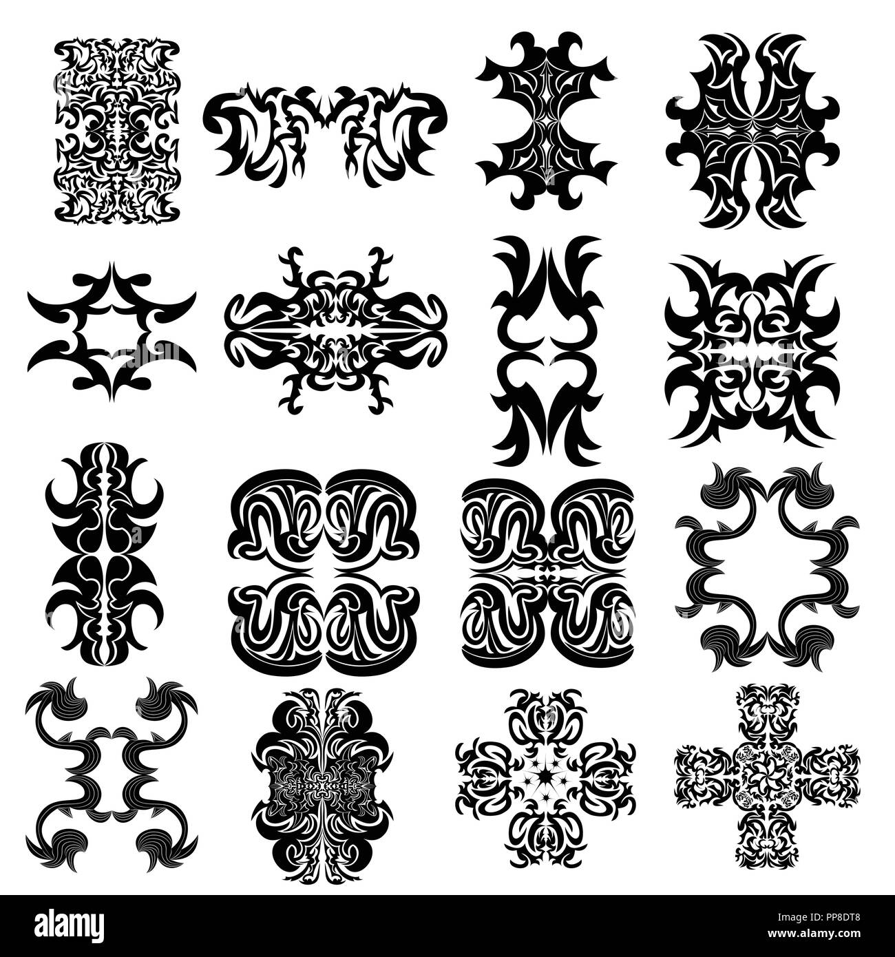 Decorative styles vector vectors hi-res stock photography and images ...
