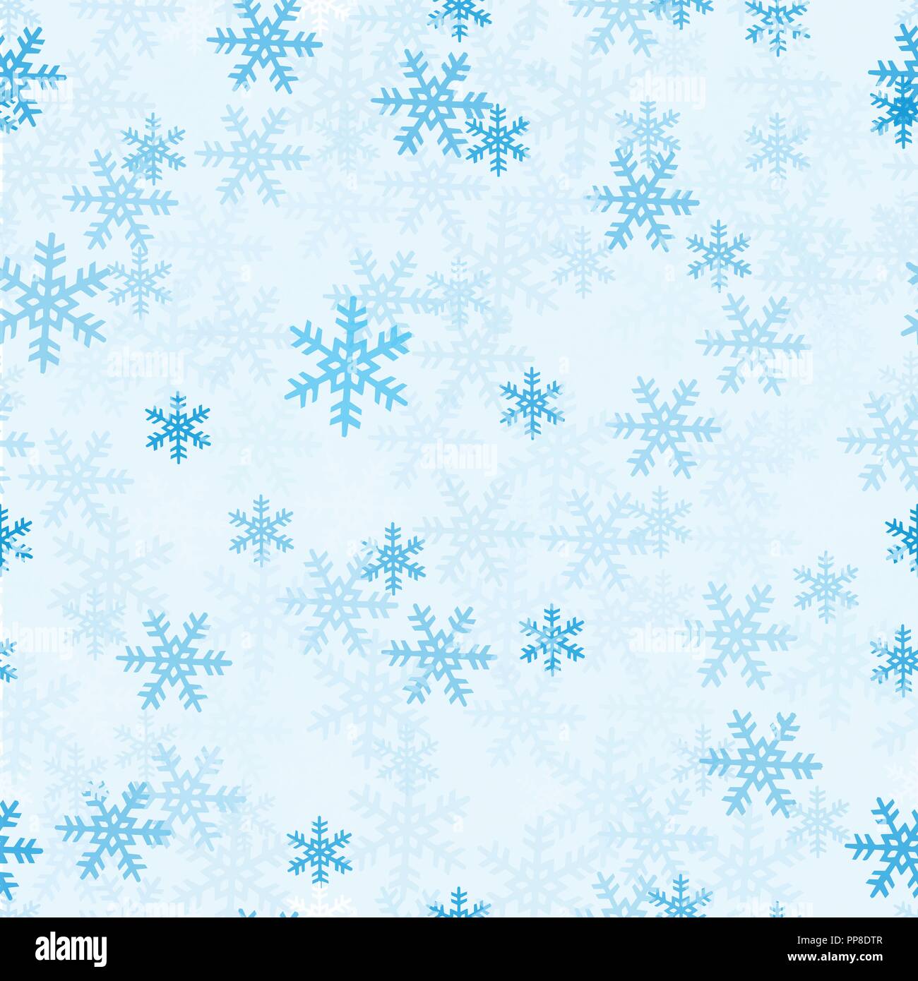 Vector texture with lots of snowflakes. EPS 10 Stock Vector Image & Art ...