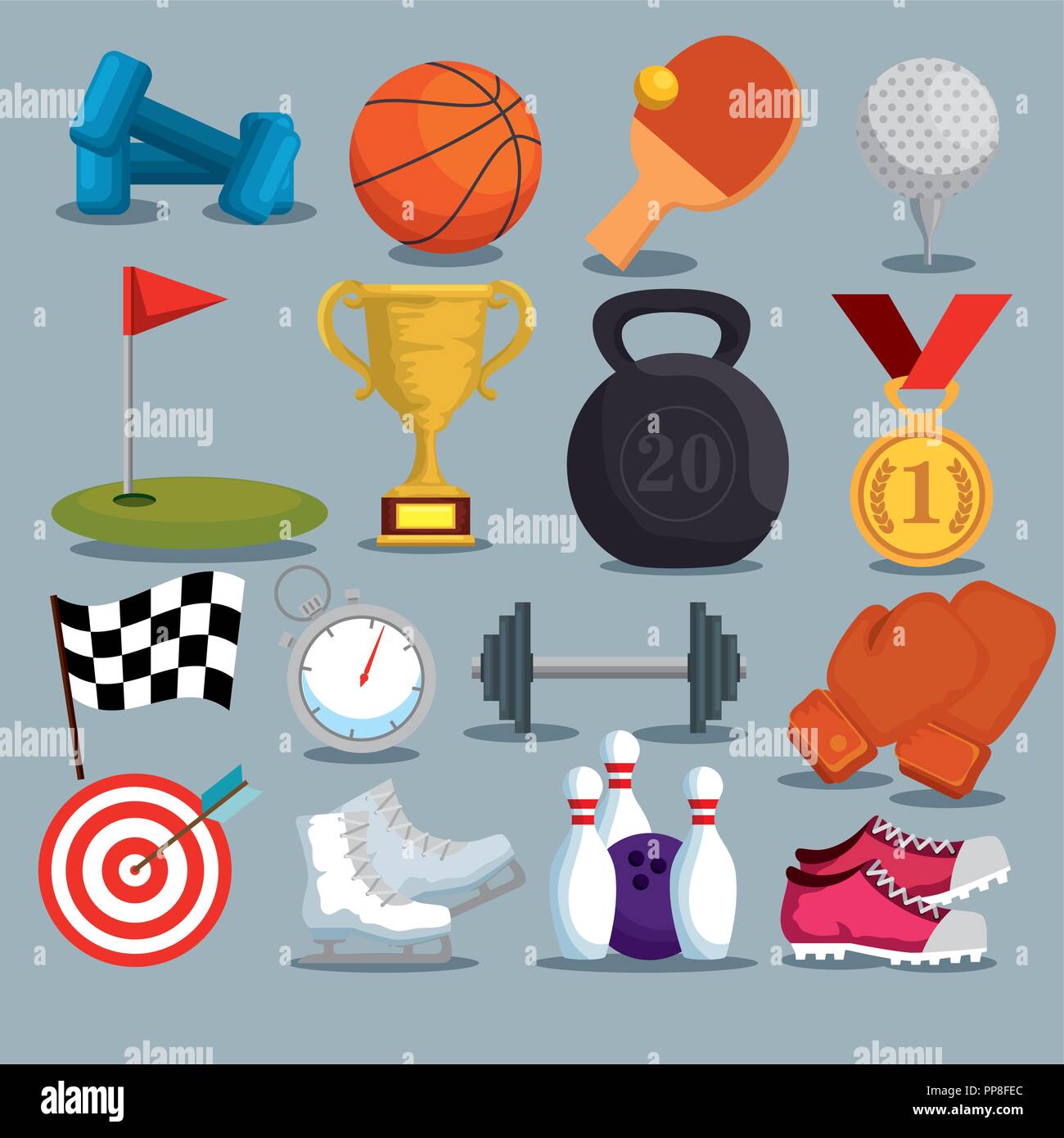 Sport sports flag contest Stock Vector Images - Alamy