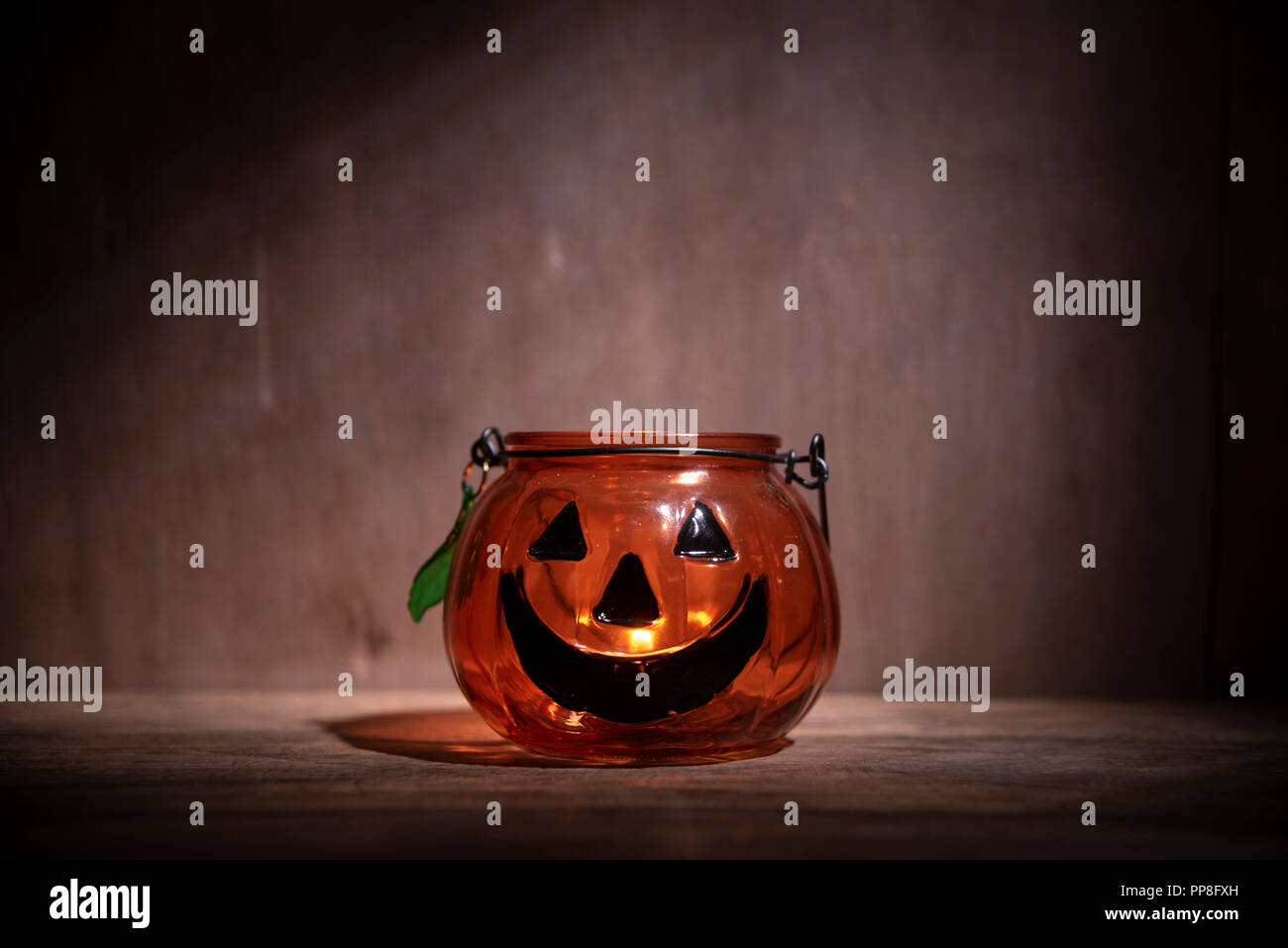 Halloween concept background, vintage filter tone, dark mode Stock ...