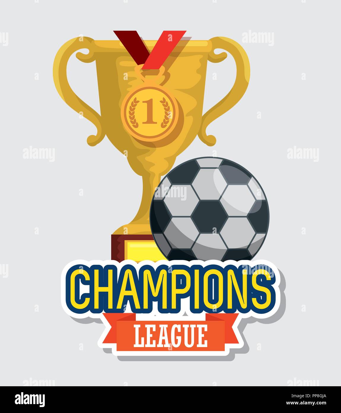 soccer sport trophy cup icon Stock Vector Image & Art - Alamy